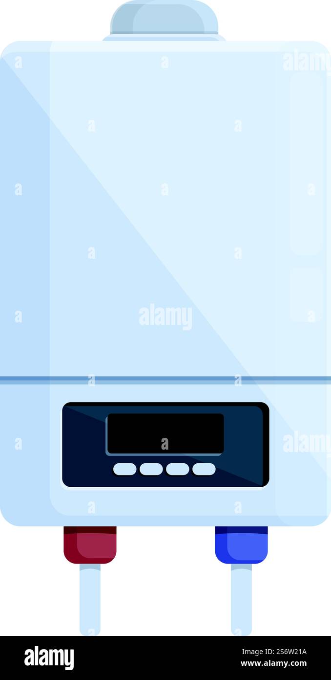 Home oil furnace Stock Vector Images - Alamy