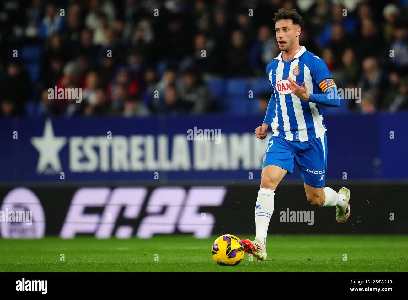 Javi Puado of RCD Espanyol (Photo by pressinphoto/Sipa USA) Credit ...