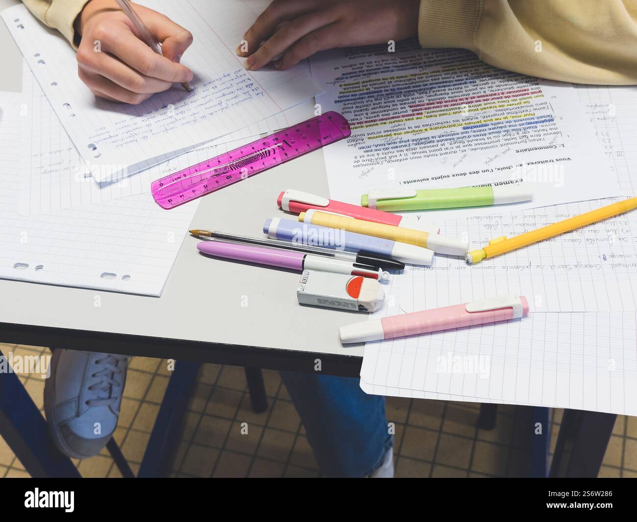 Middle school exam hi-res stock photography and images - Alamy