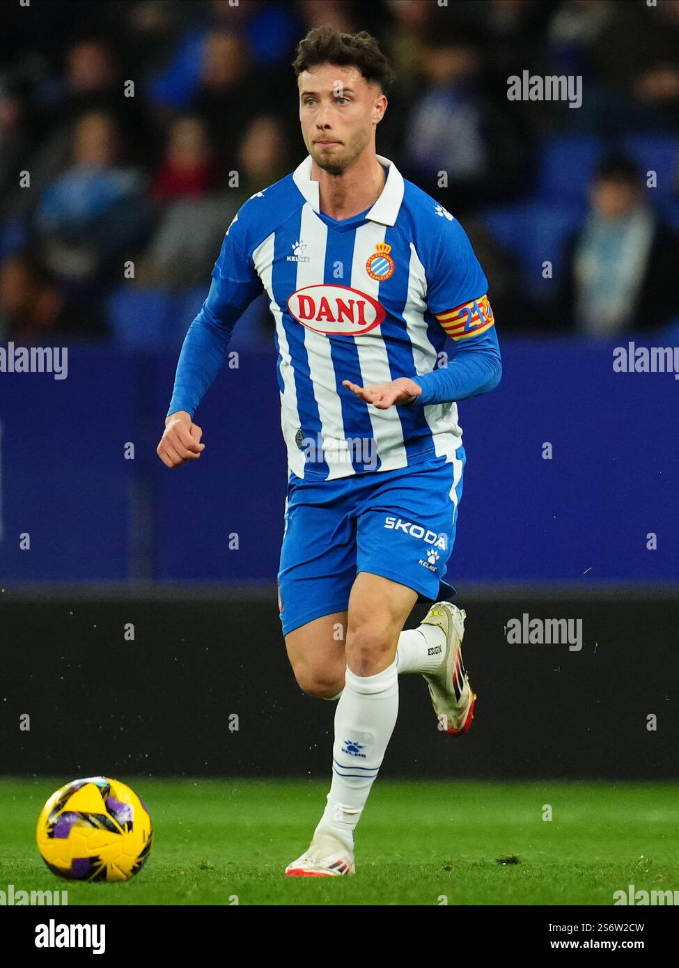 Javi Puado of RCD Espanyol (Photo by pressinphoto/Sipa USA) Credit ...