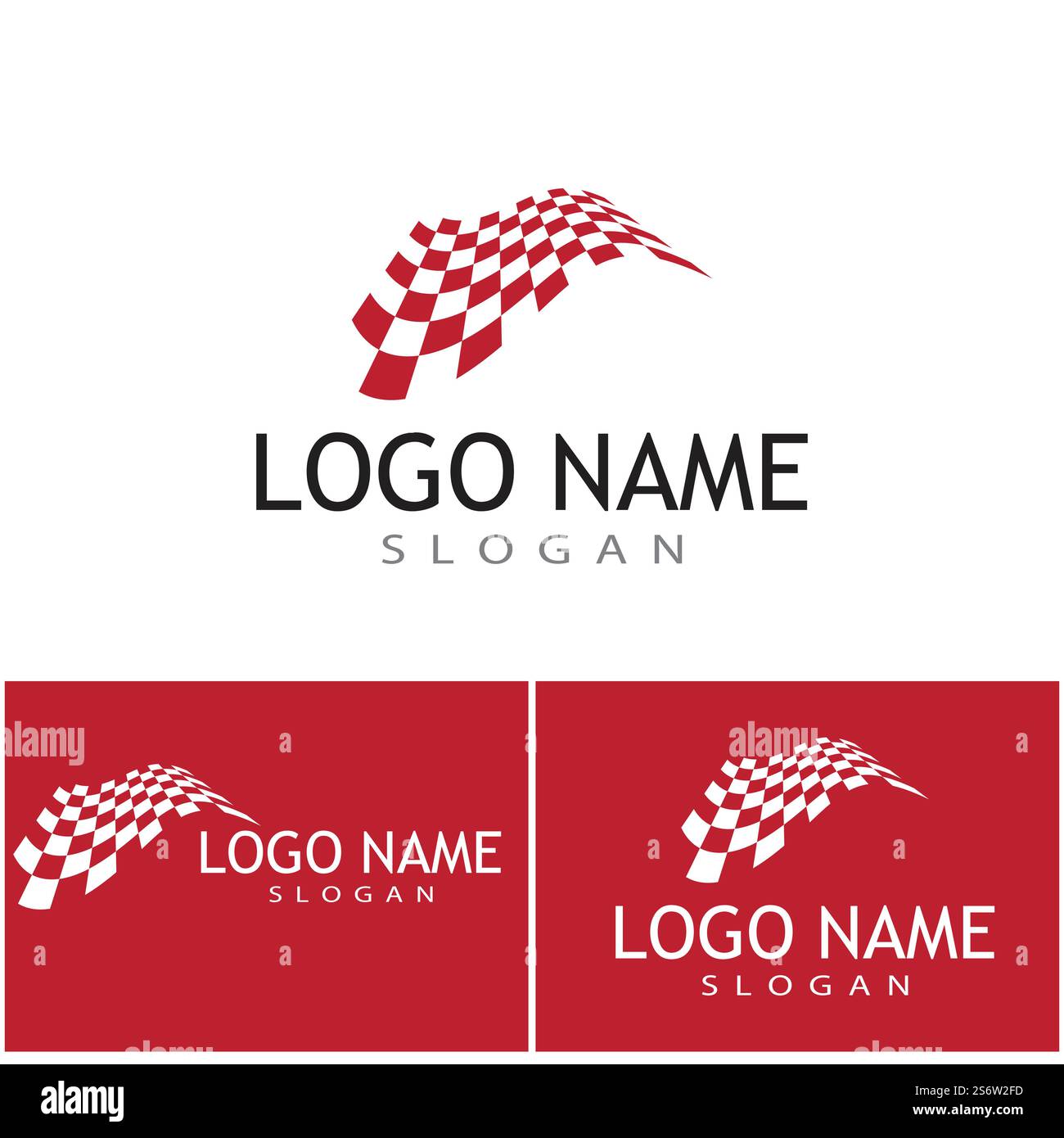 Race flag icon, simple design illustration vector Stock Vector Image ...