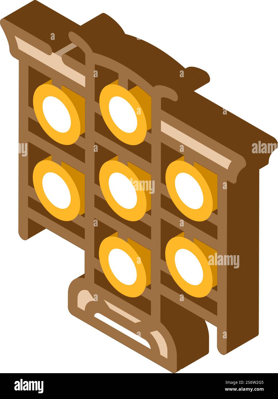 yunluo chinese isometric icon vector. yunluo chinese sign. isolated ...