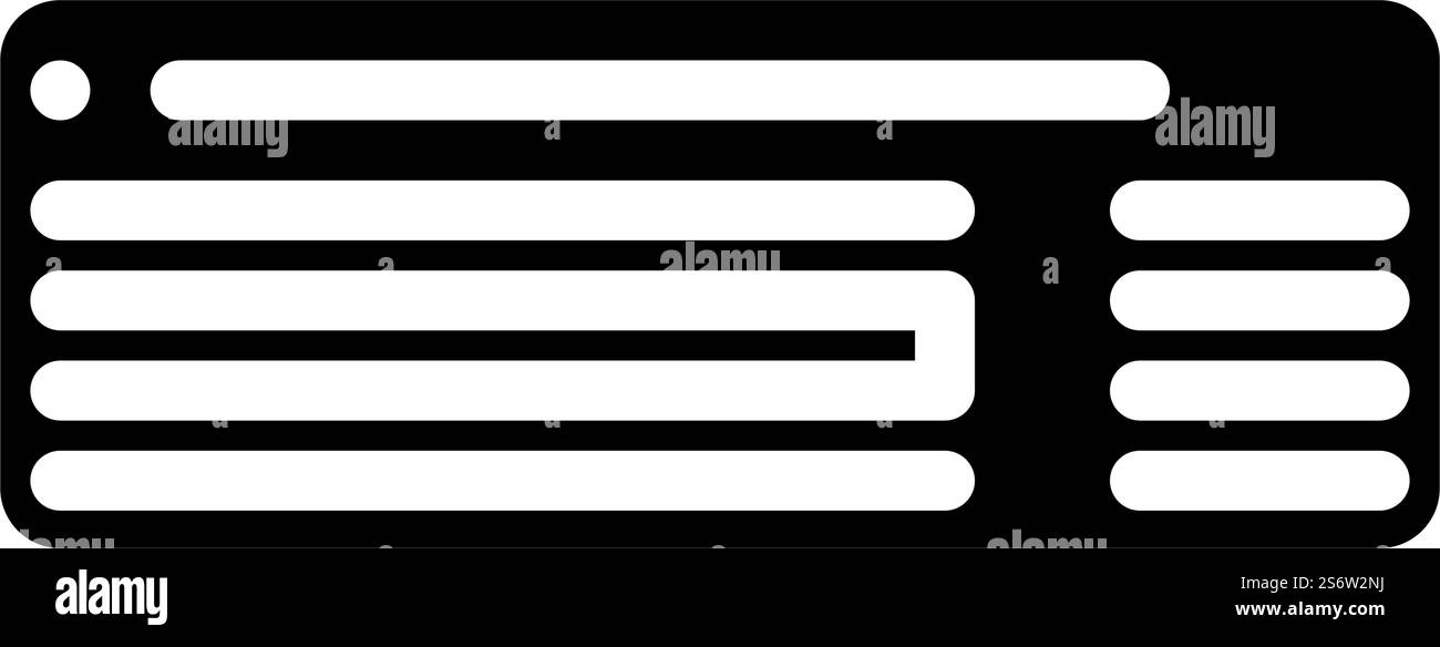 keyboard computer glyph icon vector. keyboard computer sign. isolated ...