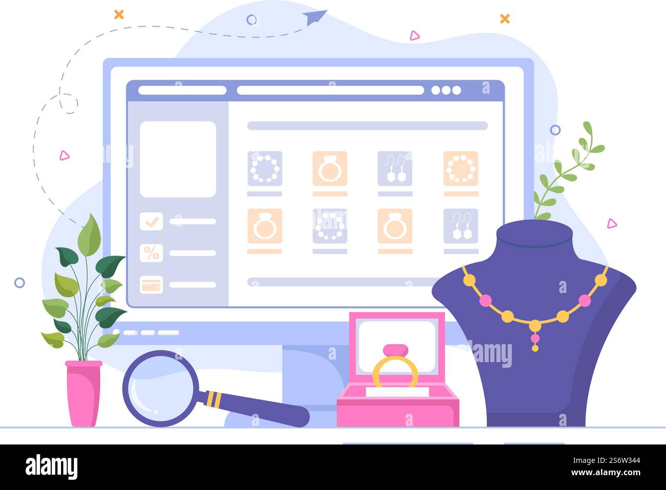 Jewelry Shop Provides Necklaces, Earrings and Bracelets from Gems in ...