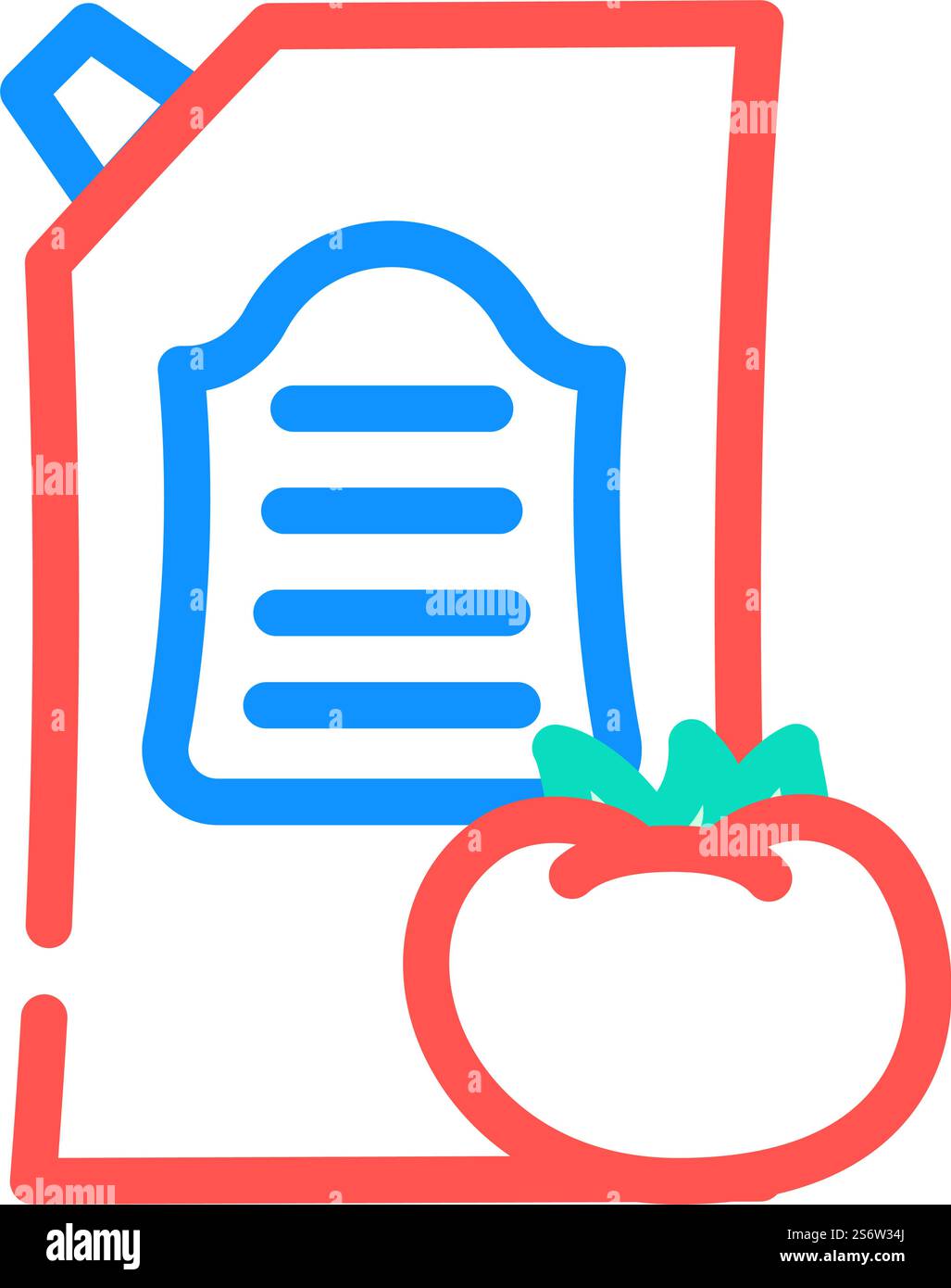 ketchup tasty sauce color icon vector. ketchup tasty sauce sign ...