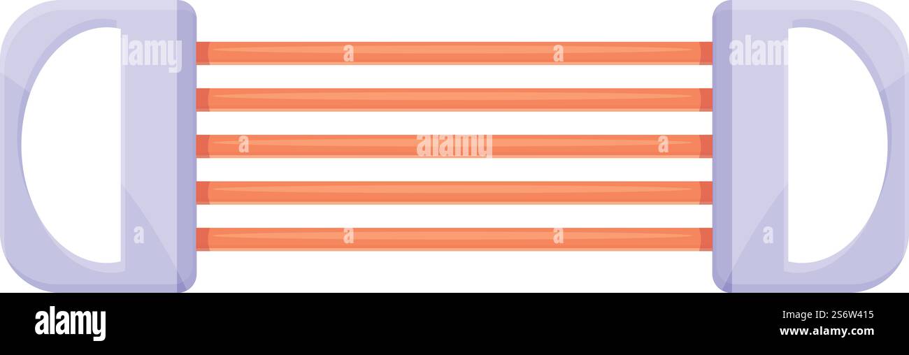 Gym stretch tool icon cartoon vector. Exercise equipment. Fitness sport ...