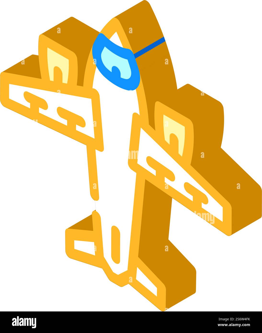 airplane transport isometric icon vector. airplane transport sign ...