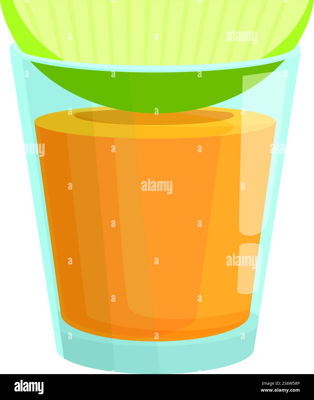 Tequila glass shot icon cartoon vector. Alcohol salt. Badge drink ...