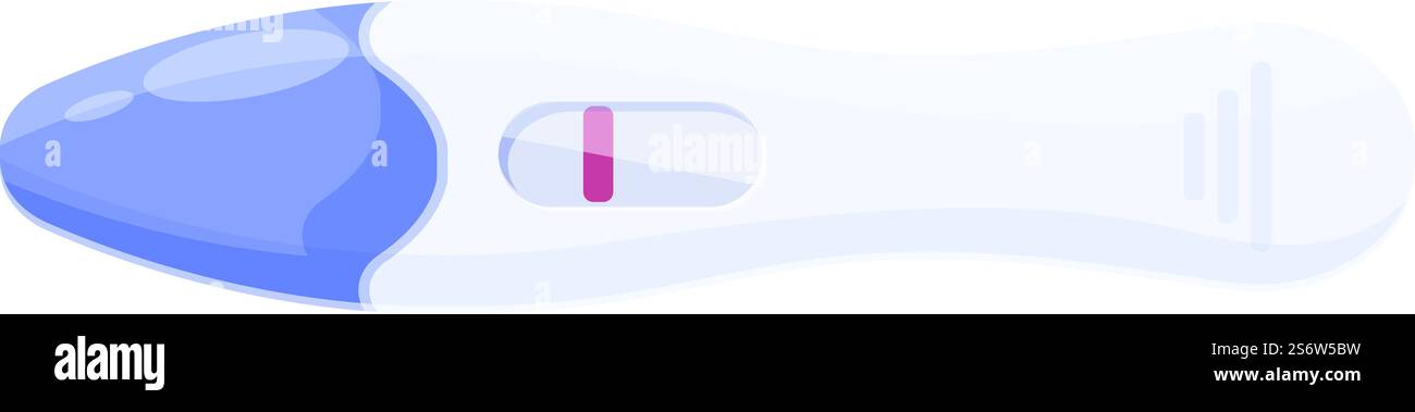Pack pregnancy icon cartoon vector. Pregnant test. Positive stick. Pack ...
