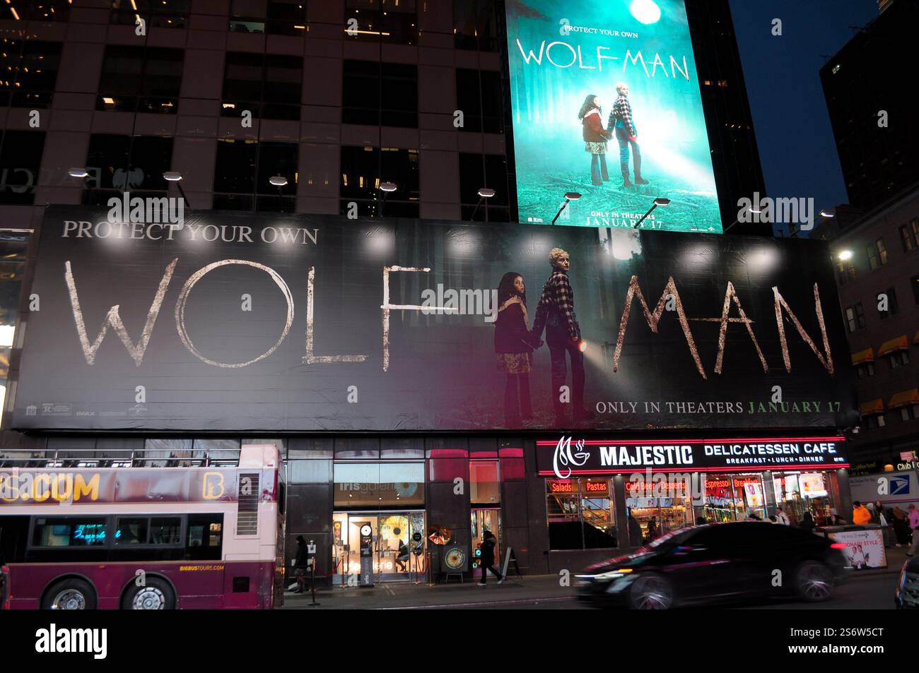 New York, United States. 16th Jan, 2025. A billboard for the movie ...