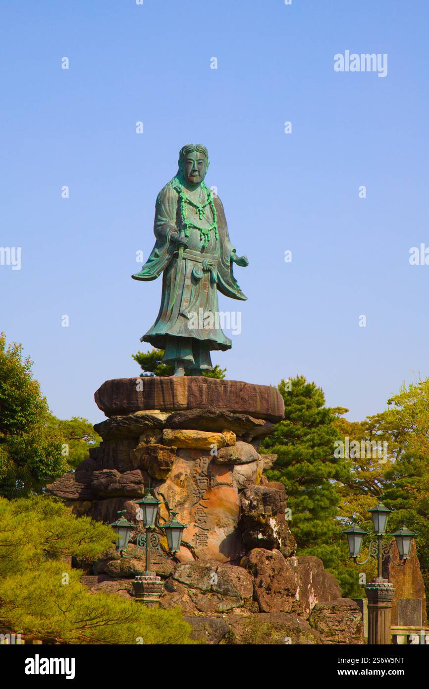 Japan, Kanazawa, Kenrokuen Garden Stock Photo - Alamy