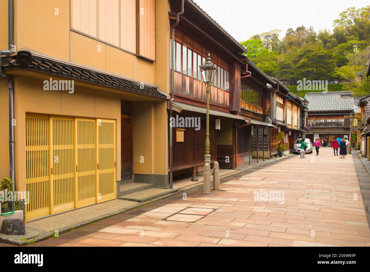 Japan, Kanazawa, Higashi Chaya District, geisha area Stock Photo - Alamy