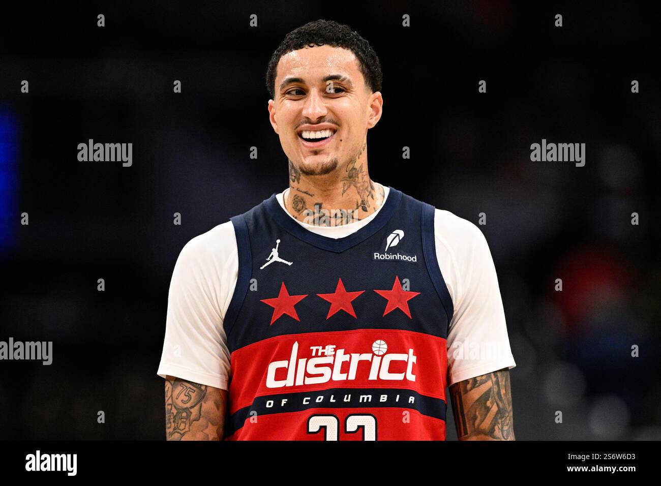 Washington Wizards forward Kyle Kuzma (33) in action during the second ...