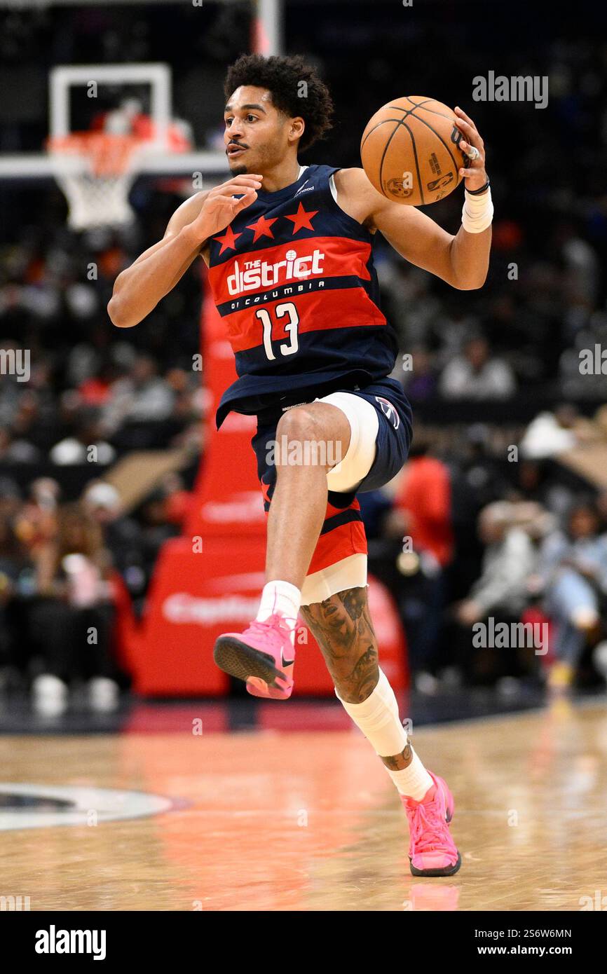 Washington Wizards guard Jordan Poole (13) in action during the second ...