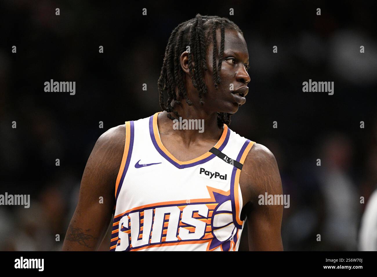 Phoenix Suns center Bol Bol (11) in action during the second half of an ...
