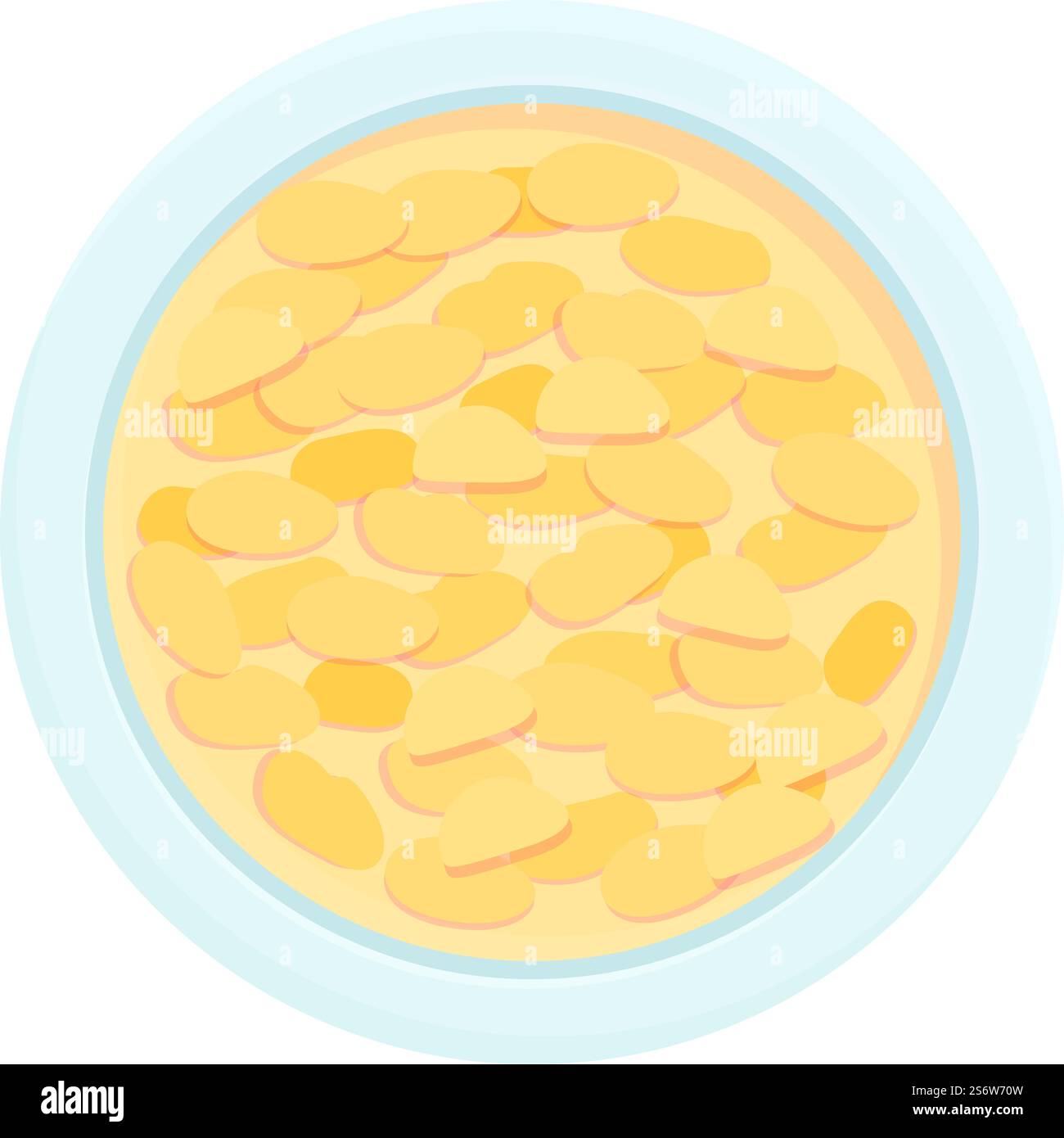 Eating cereal breakfast icon cartoon vector. Milk bowl. Corn chocolate ...