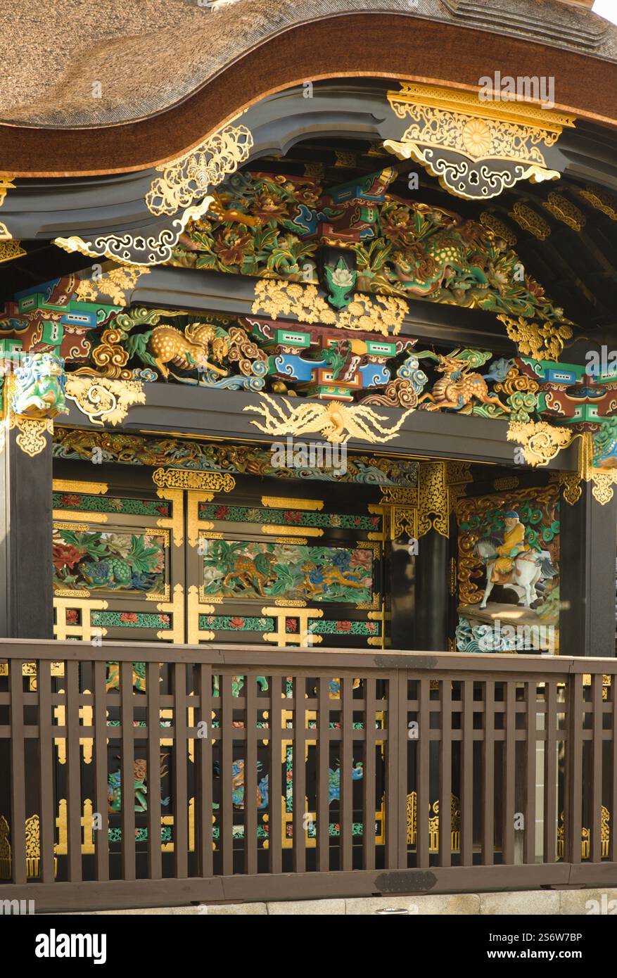 Japan, Kyoto, Nishi Honganji Temple, Karamon Gate Stock Photo - Alamy
