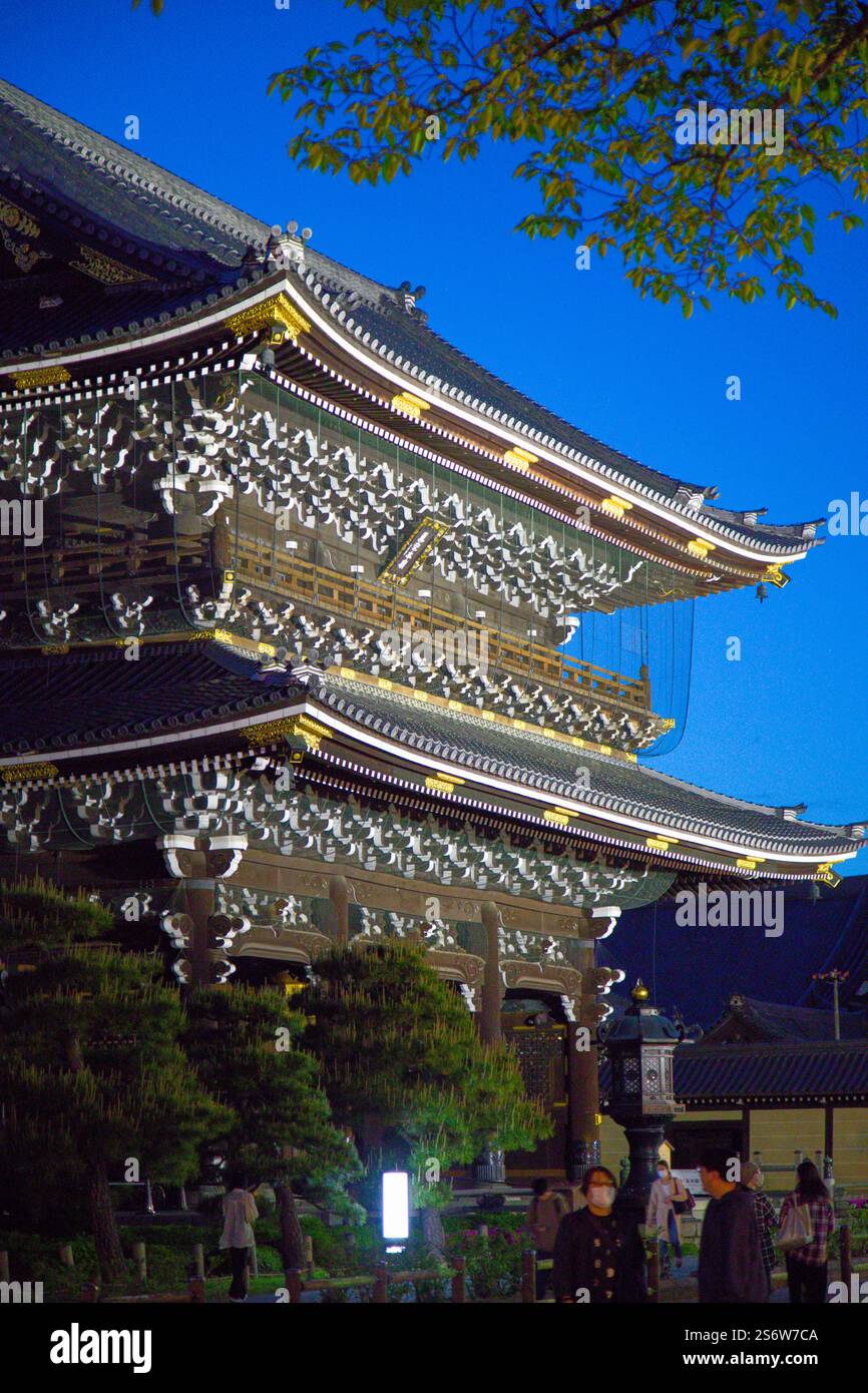 Japan, Kyoto, Higashi Honganji Temple Stock Photo - Alamy