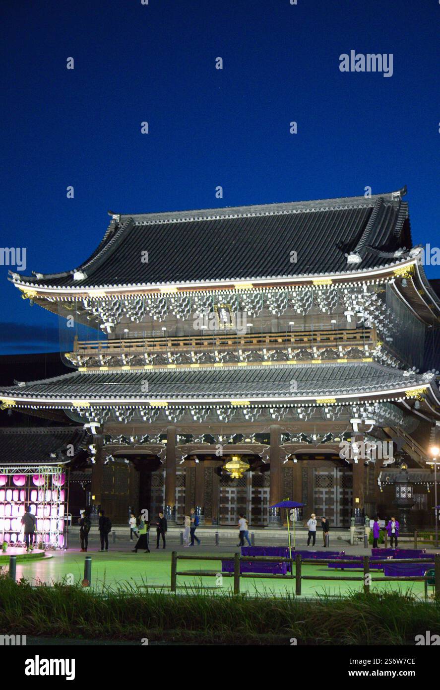 Japan, Kyoto, Higashi Honganji Temple Stock Photo - Alamy