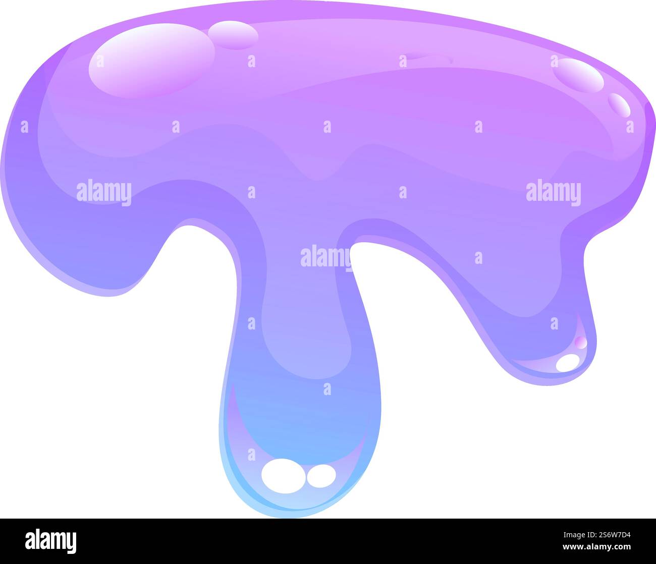 Goo slime icon cartoon vector. Liquid sticky. Paint mucus. Goo slime ...