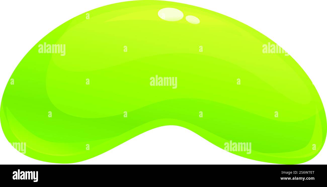 Stain slime icon cartoon vector. Drip green. Goo splash. Stain slime ...