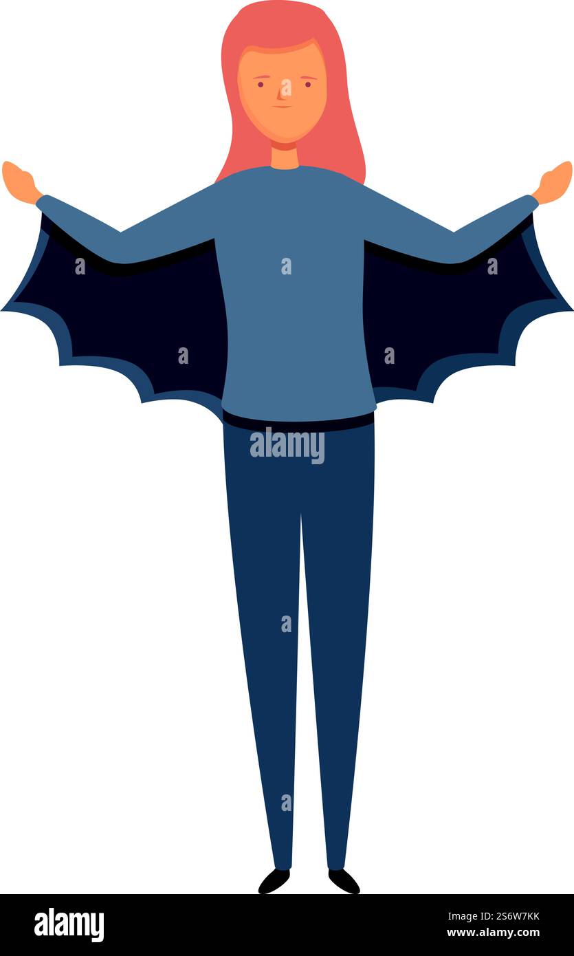 Bat costume icon cartoon vector. Kid character. Party carnival. Bat ...