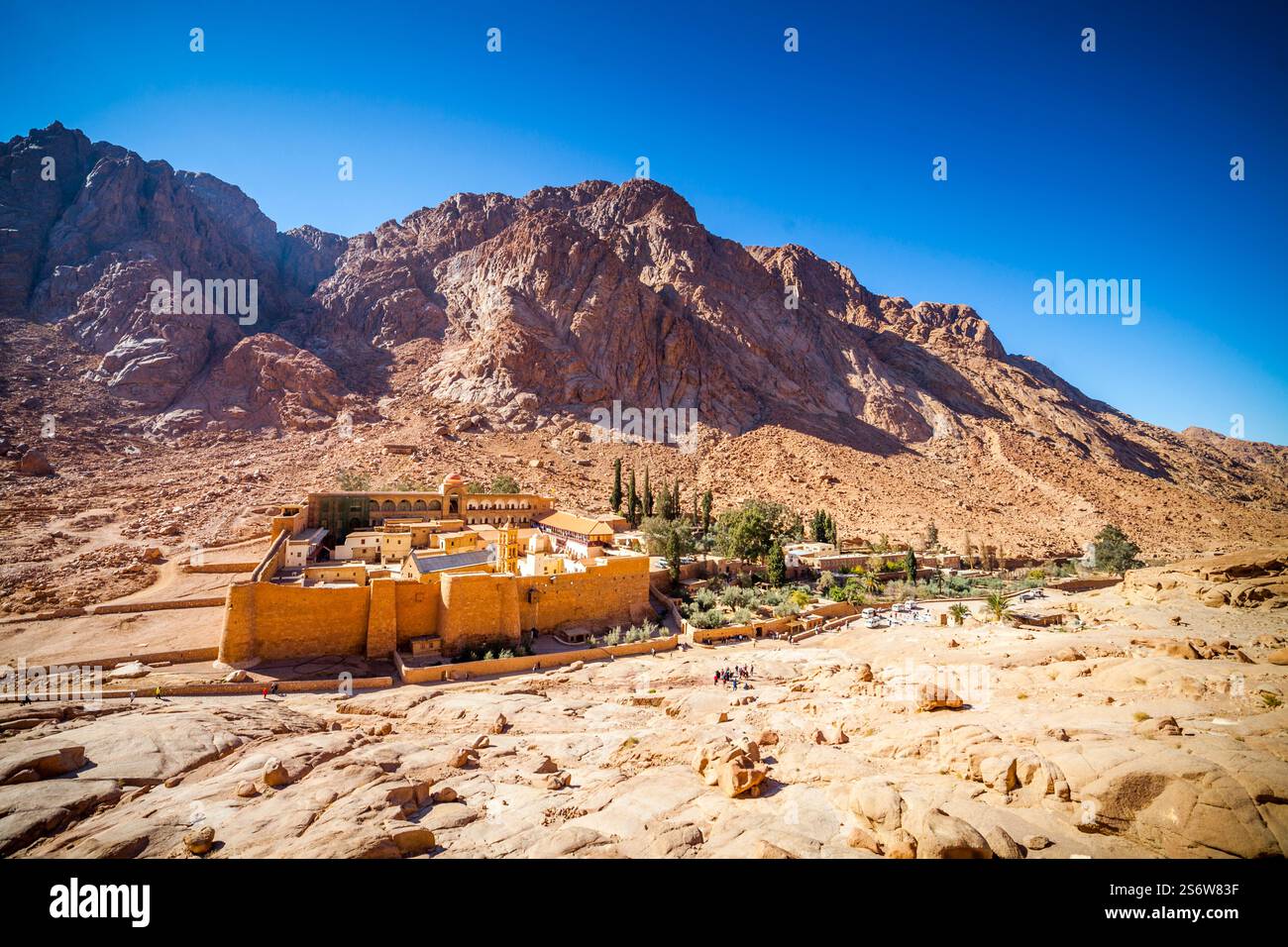 Saint Catherine Monastery, near Mount Sinai, Egypt Stock Photo - Alamy