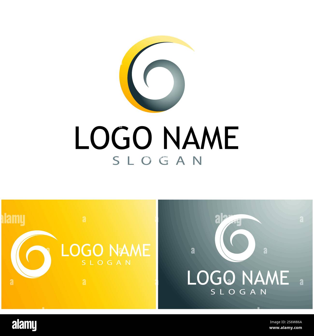 Circle vector flat design template Stock Vector Image & Art - Alamy