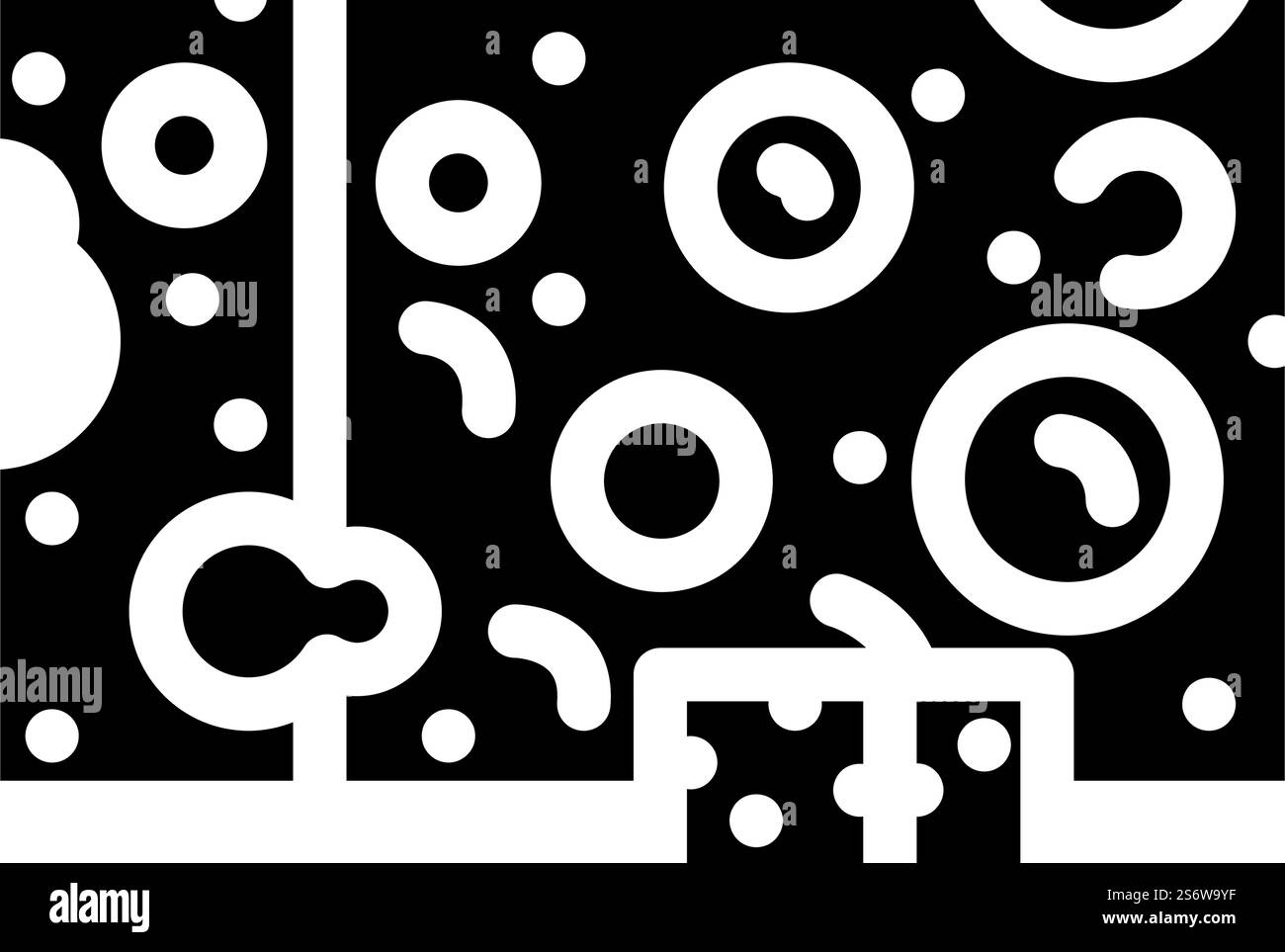 swiss cheese glyph icon vector. swiss cheese sign. isolated contour ...