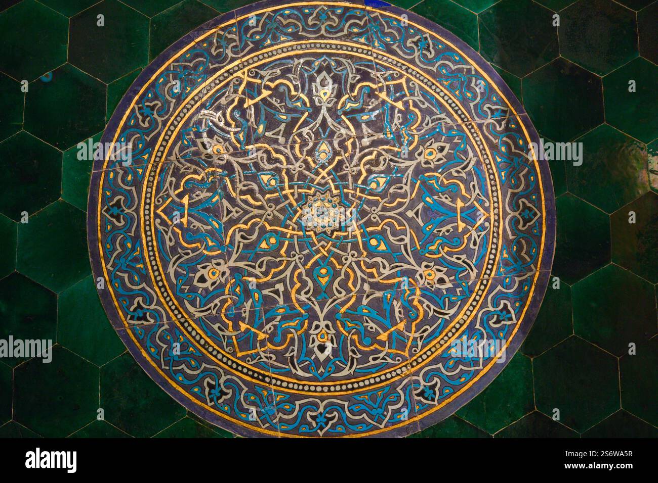 muslim, interior, ceramic tiles, religious, Yesil, Bursa, travel ...
