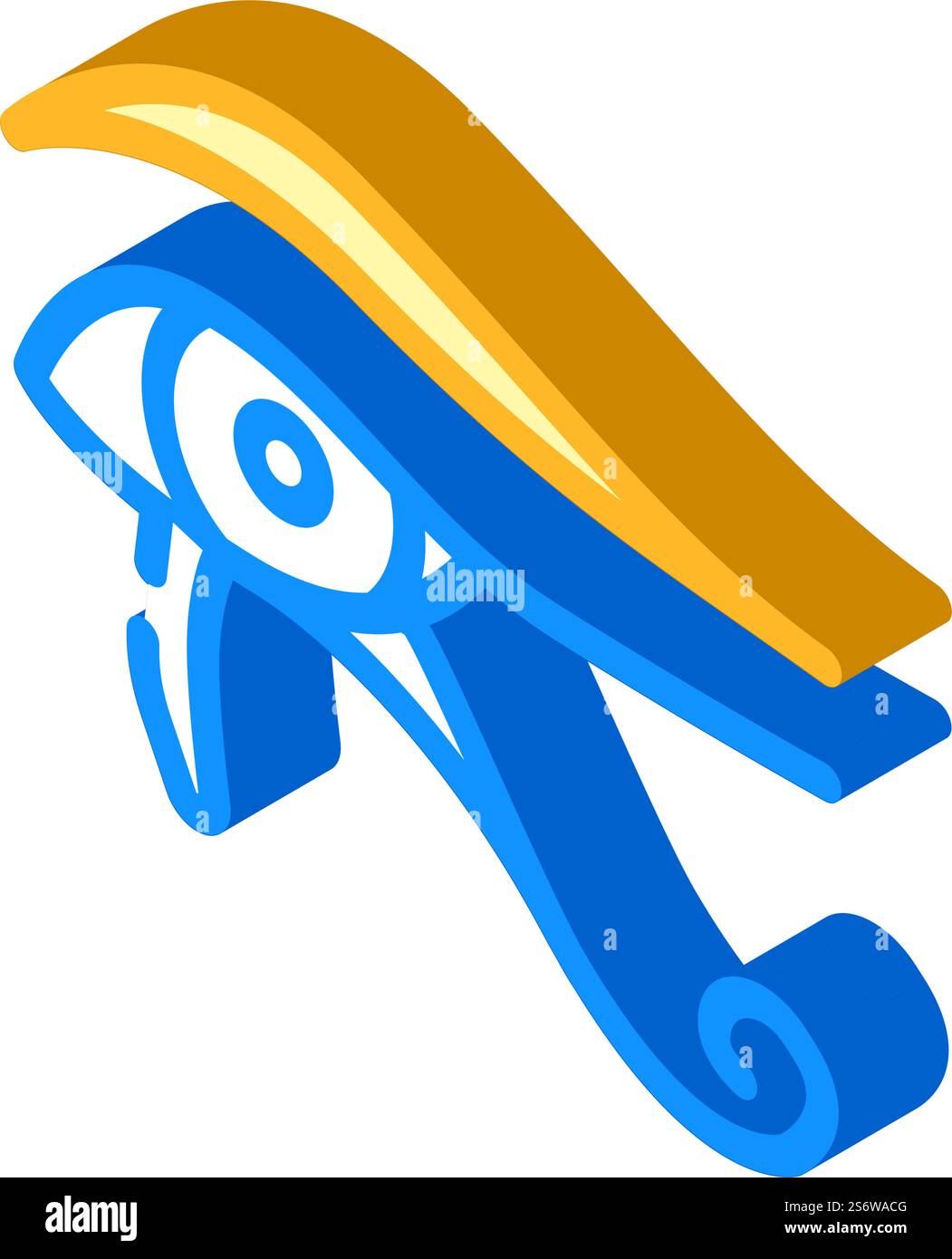 mythology of egypt isometric icon vector. mythology of egypt sign ...