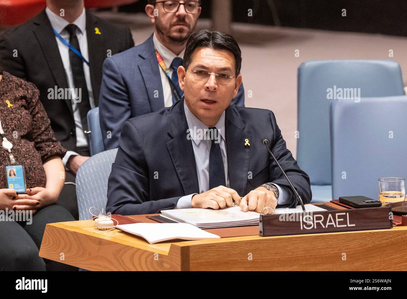 New York, NY, 17 January 2025: Danny Danon, Permanent Representative of ...