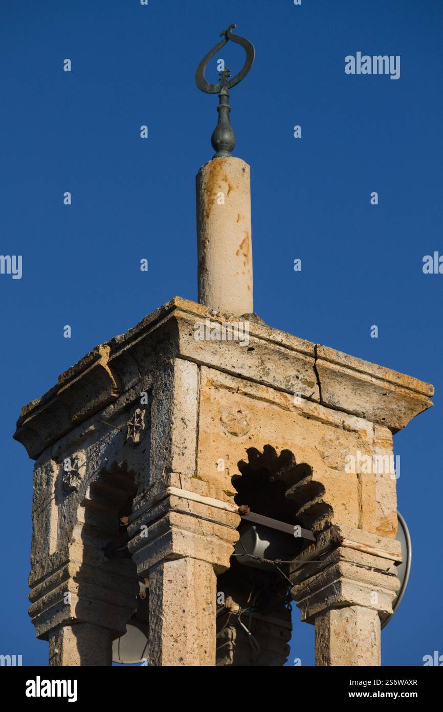 Goreme, , minaret, Turkey, Mosque, Cappadocia, travel, Asia Stock Photo ...