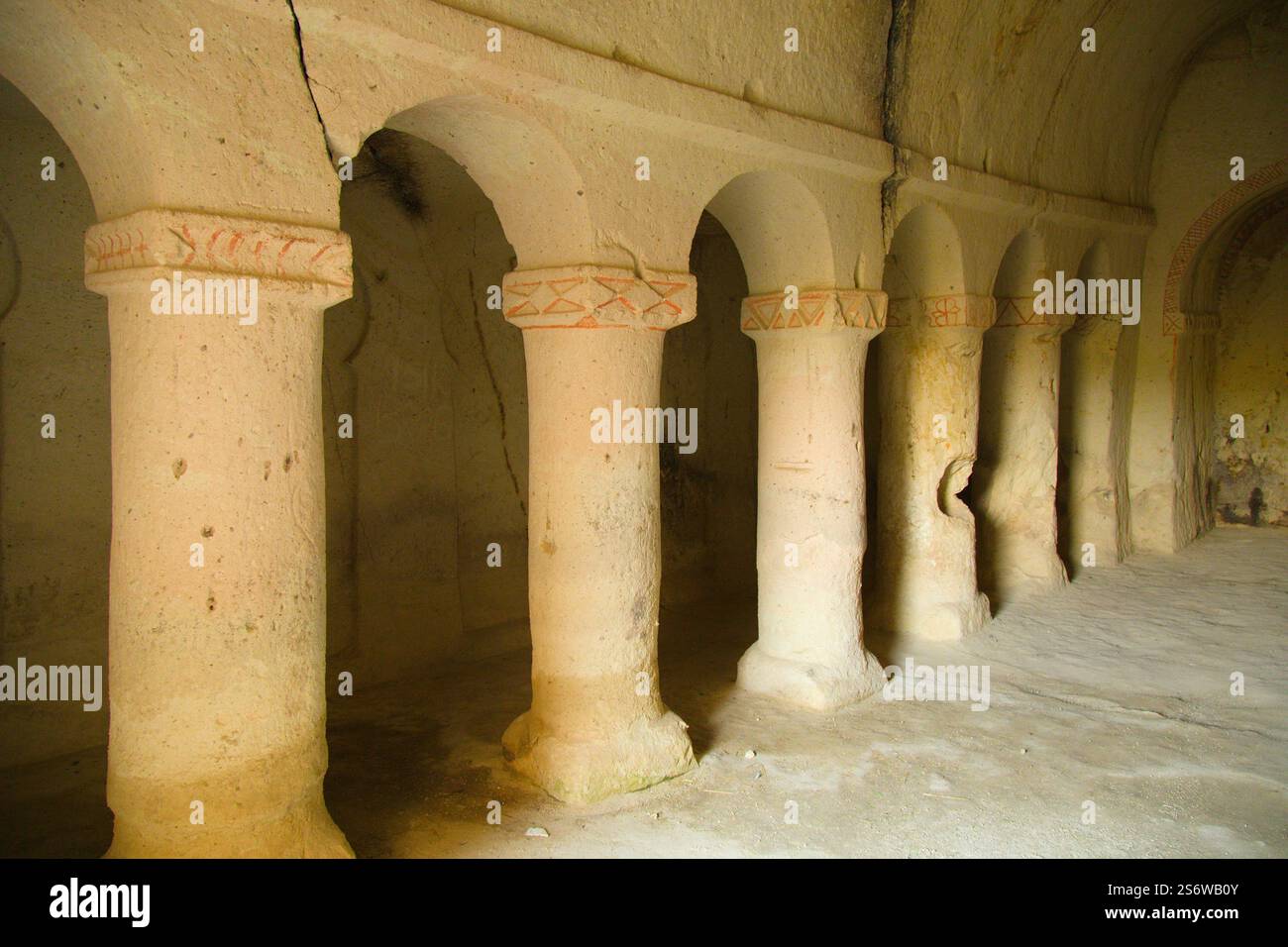 historic, , Turkey, Hallacdere Monastery, Cappadocia, Ortahisar, Cat ...
