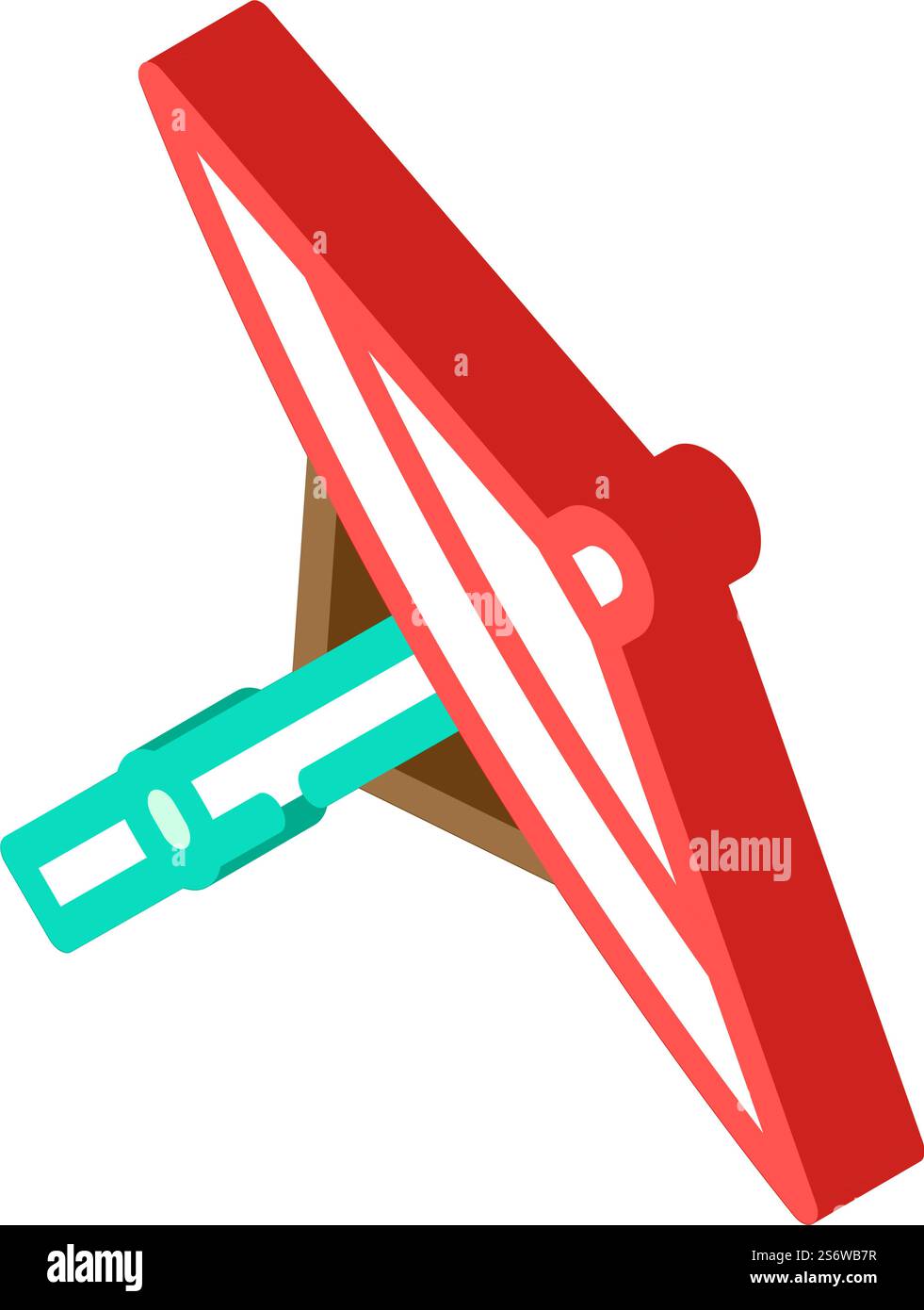 umbrella chinese isometric icon vector. umbrella chinese sign. isolated ...