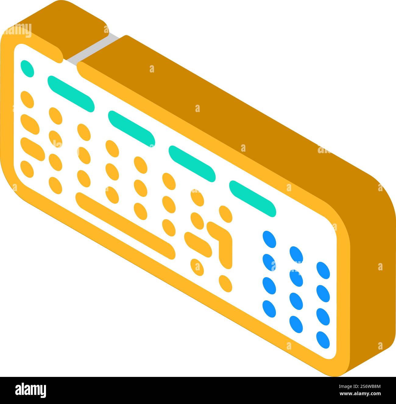 keyboard computer isometric icon vector. keyboard computer sign ...