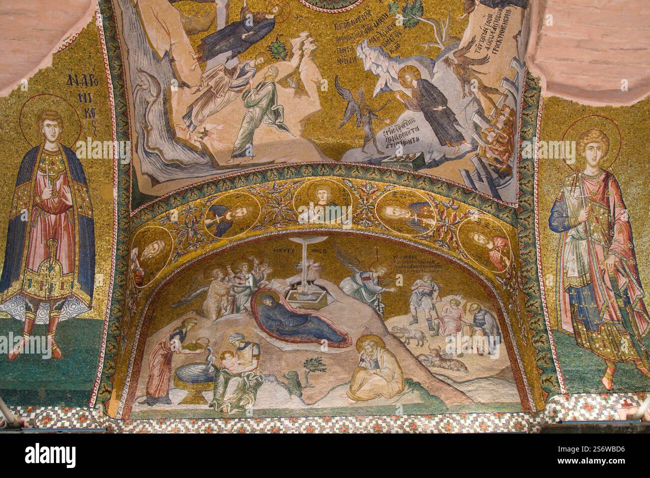 Istanbul, , Turkey, Chora Church, frescoes, Kariye Mosque, travel ...