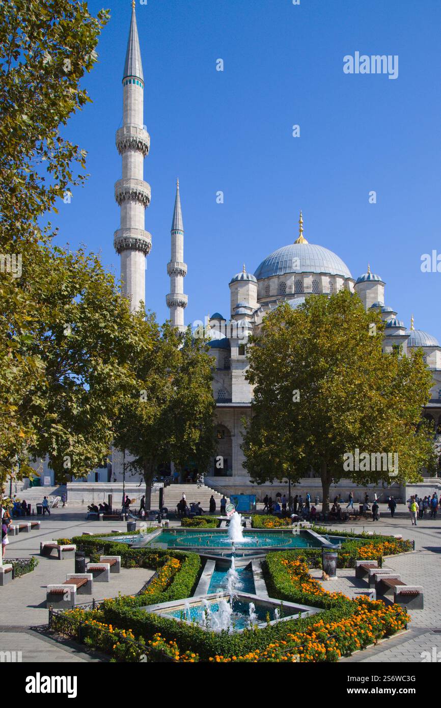 landmark, travel, Europe, , Yeni Camii, New Mosque, Turkey, religious ...