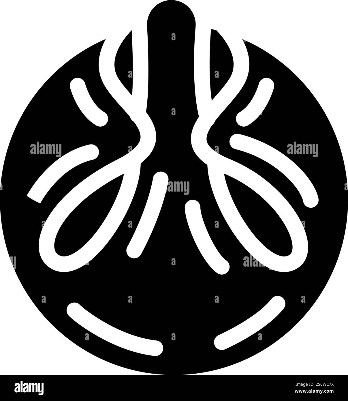dumpling meal glyph icon vector. dumpling meal sign. isolated contour ...