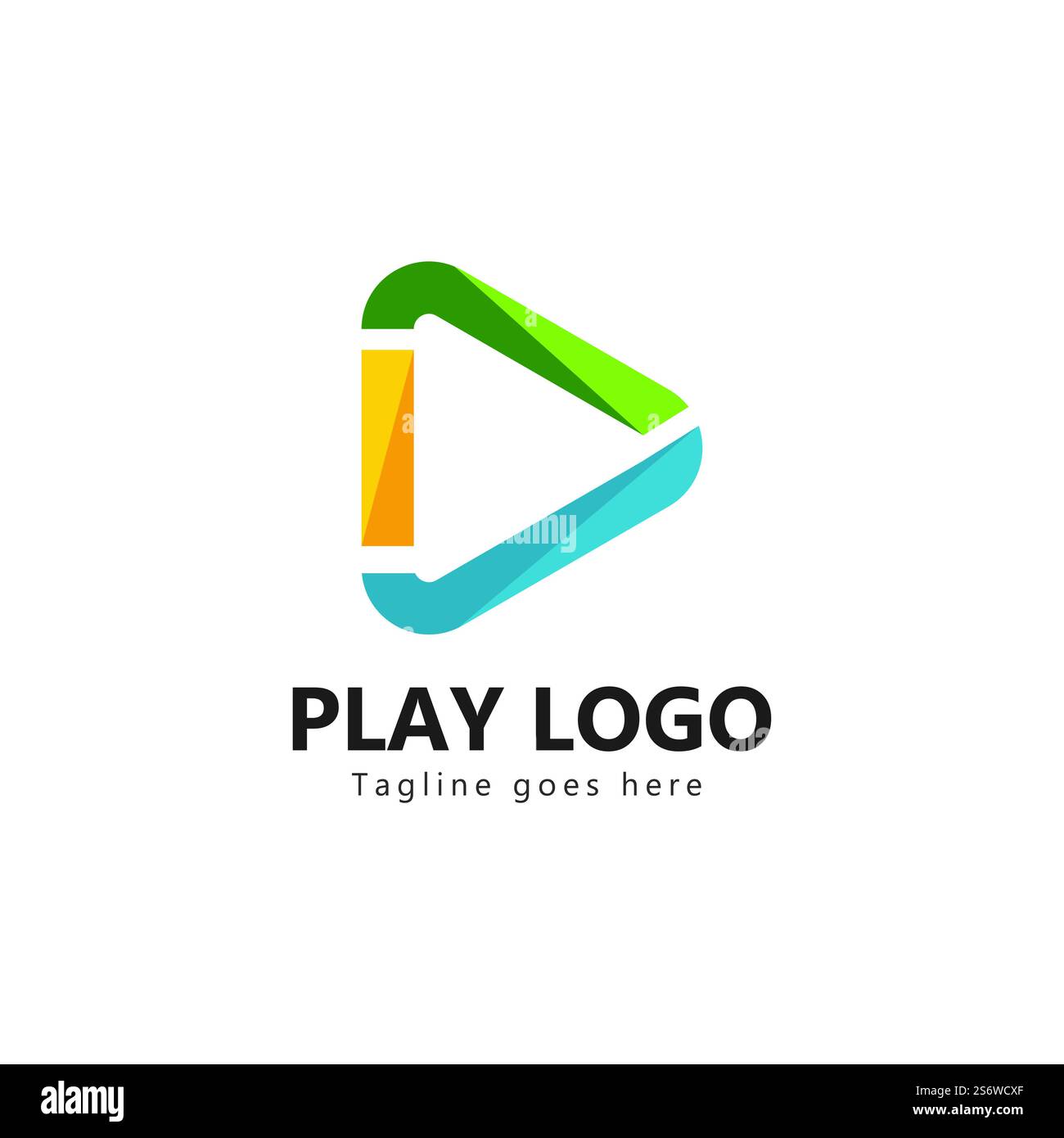 play logo vector template design Stock Vector Image & Art - Alamy