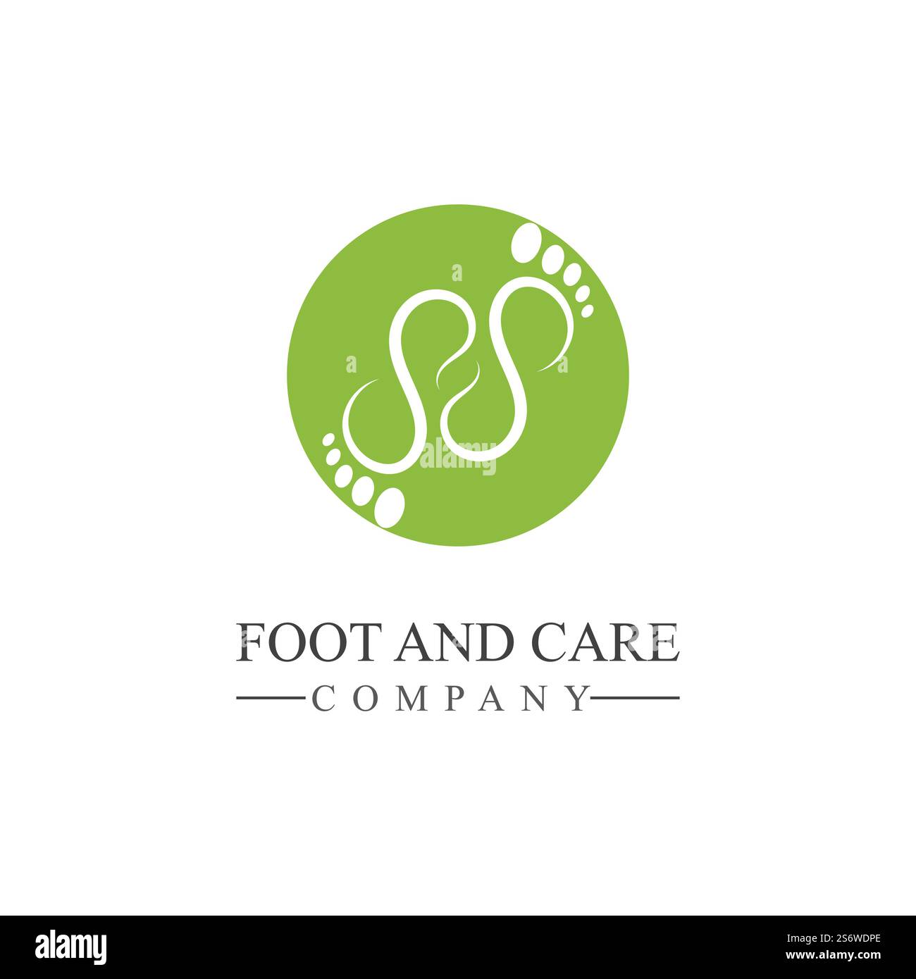 Foot and care icon logo template Foot and ankle healthcare Stock Vector ...
