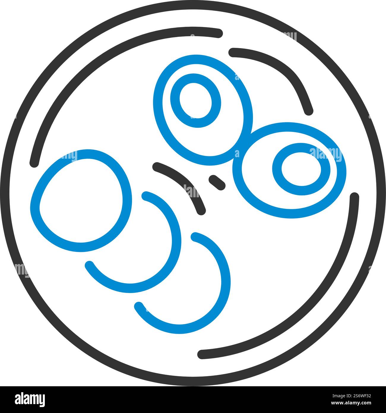 Icon Of Omlet And Sandwich. Editable Bold Outline With Color Fill ...