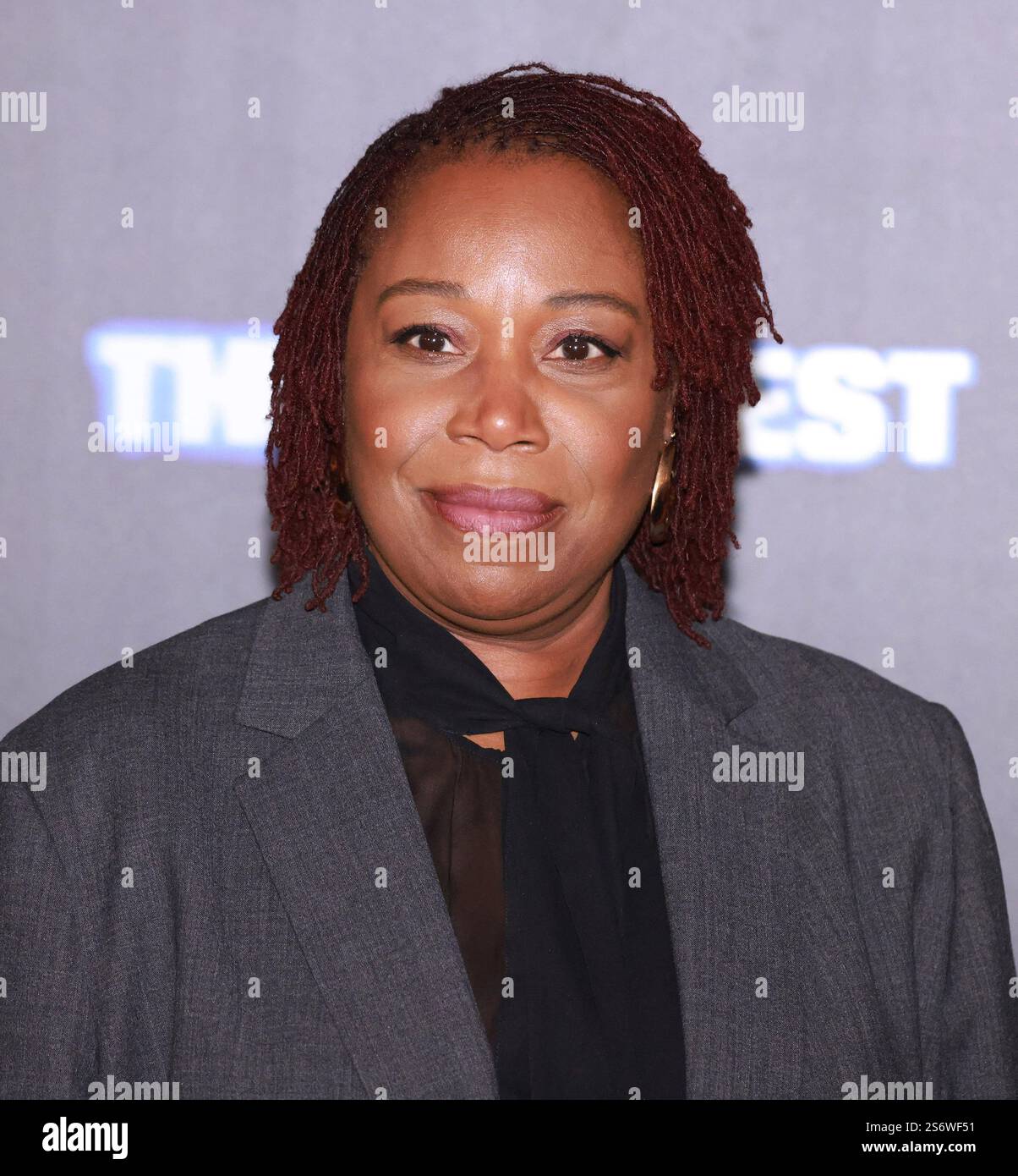 London, UK. Michelle Austin at The Tempest press night. Theatre Royal ...