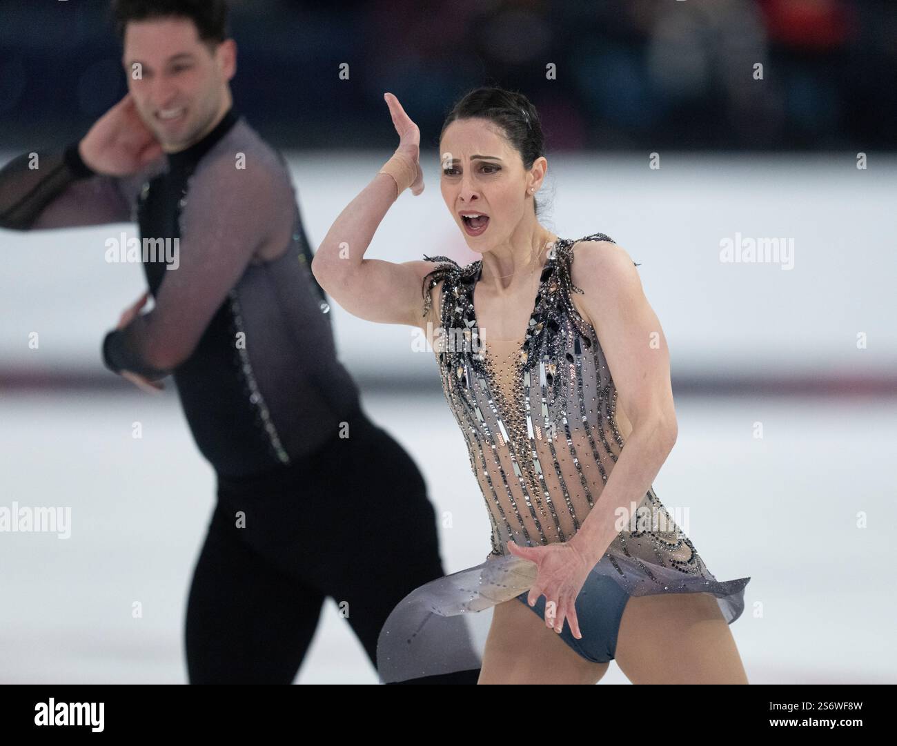 Laval, Canada. 17th Jan, 2025. Deanna Stellato-Dudek and Maxime ...