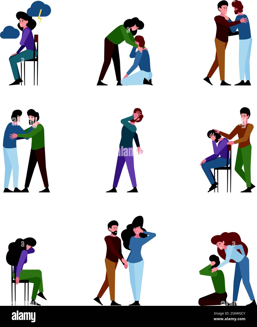 Psychological problems. Friends mental helping psychotherapist medical ...