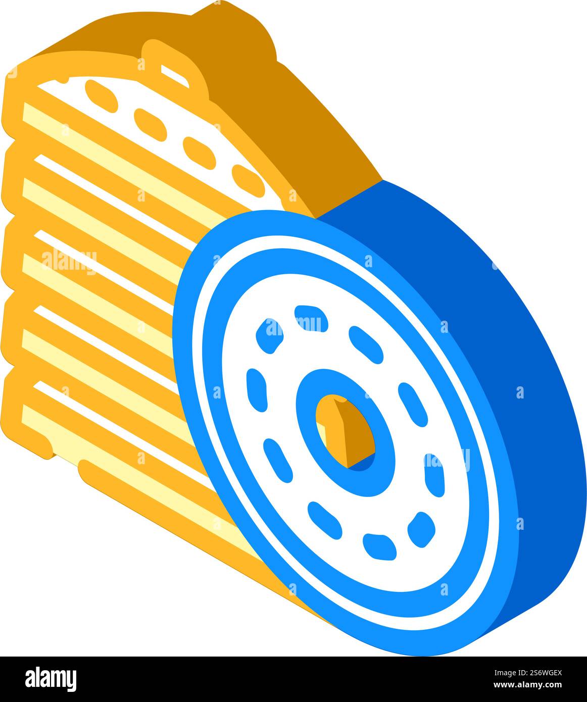 chips for training isometric icon vector. chips for training sign ...