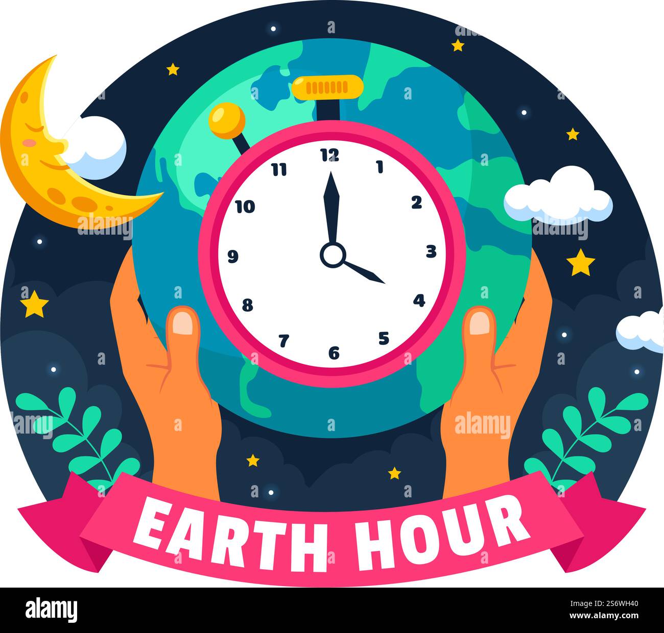 Happy hour web design Cut Out Stock Images & Pictures - Alamy