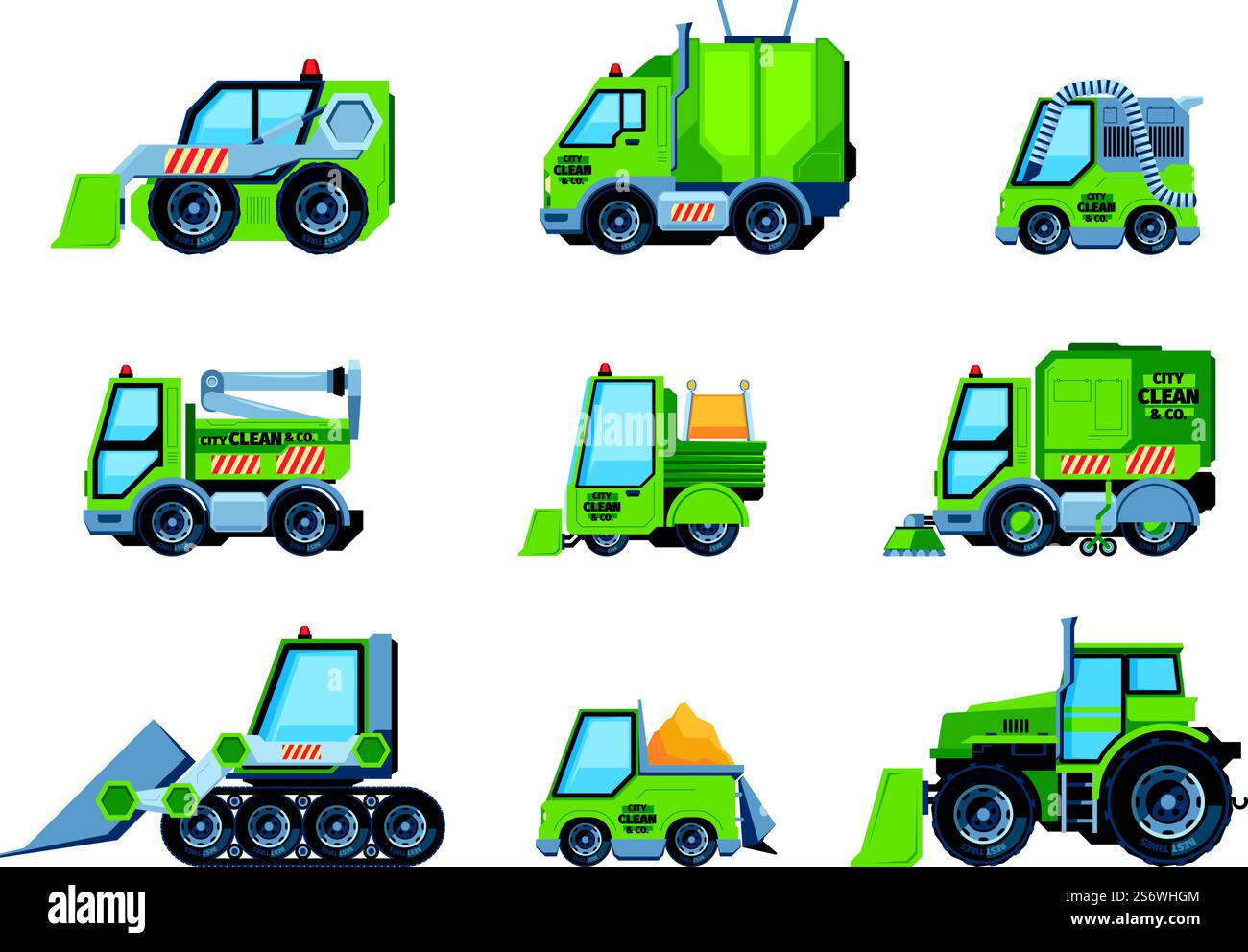 Professional sweepers hi-res stock photography and images - Alamy