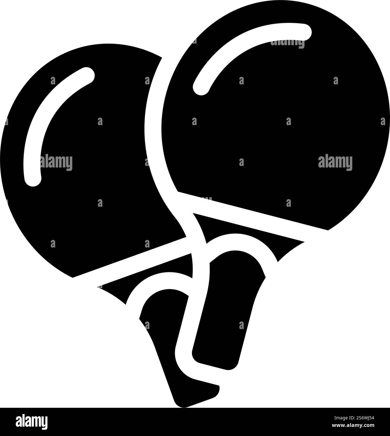 table tennis glyph icon vector. table tennis sign. isolated contour ...