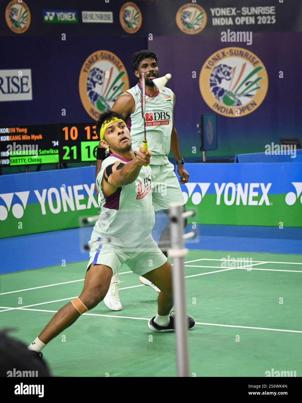 NEW DELHI, INDIA - JANUARY 17: Satwiksairaj Rankireddy and Chirag ...